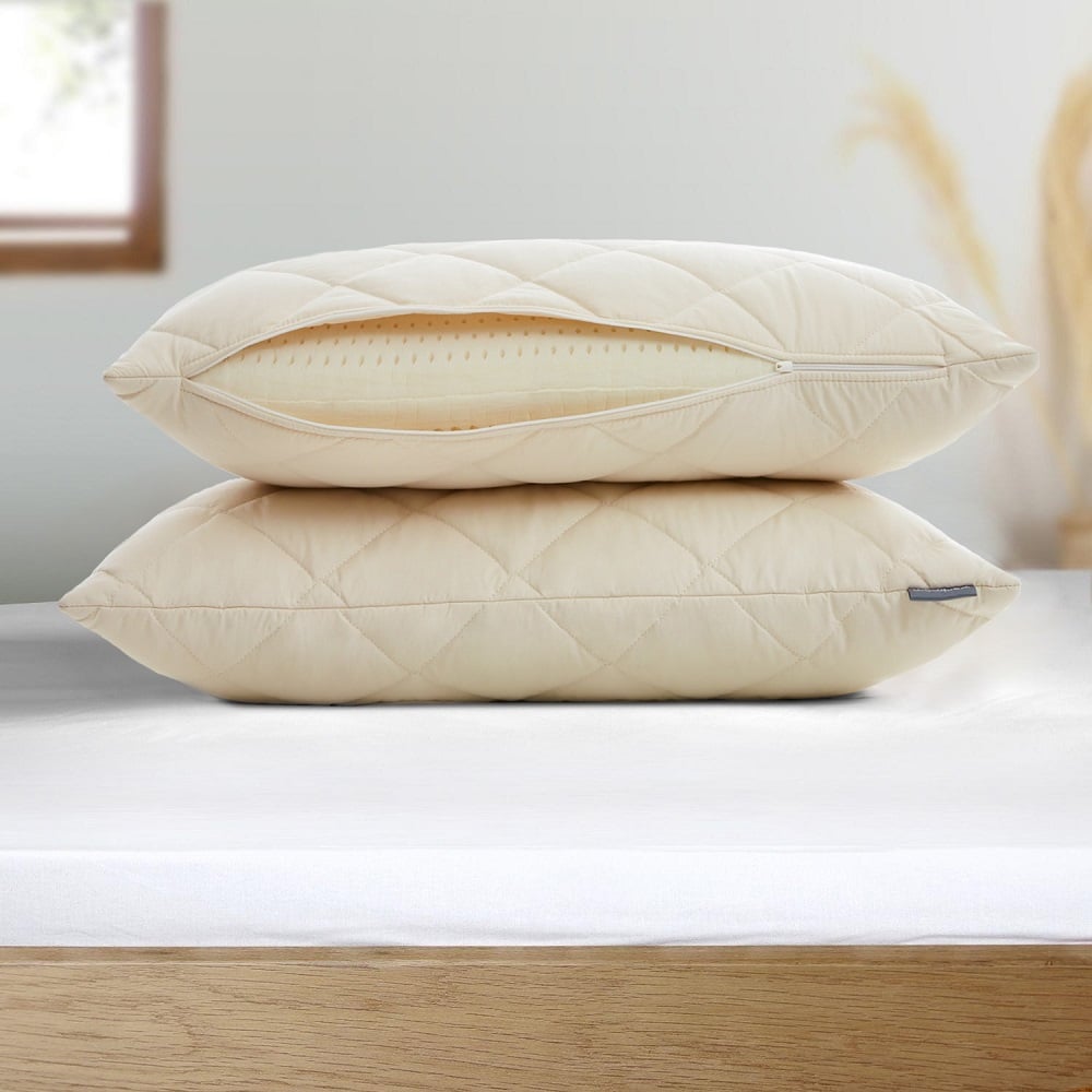 Latex pillow cover store